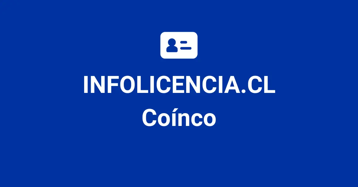 🥇 Licencia de Conducir en Coínco | Infolicencia